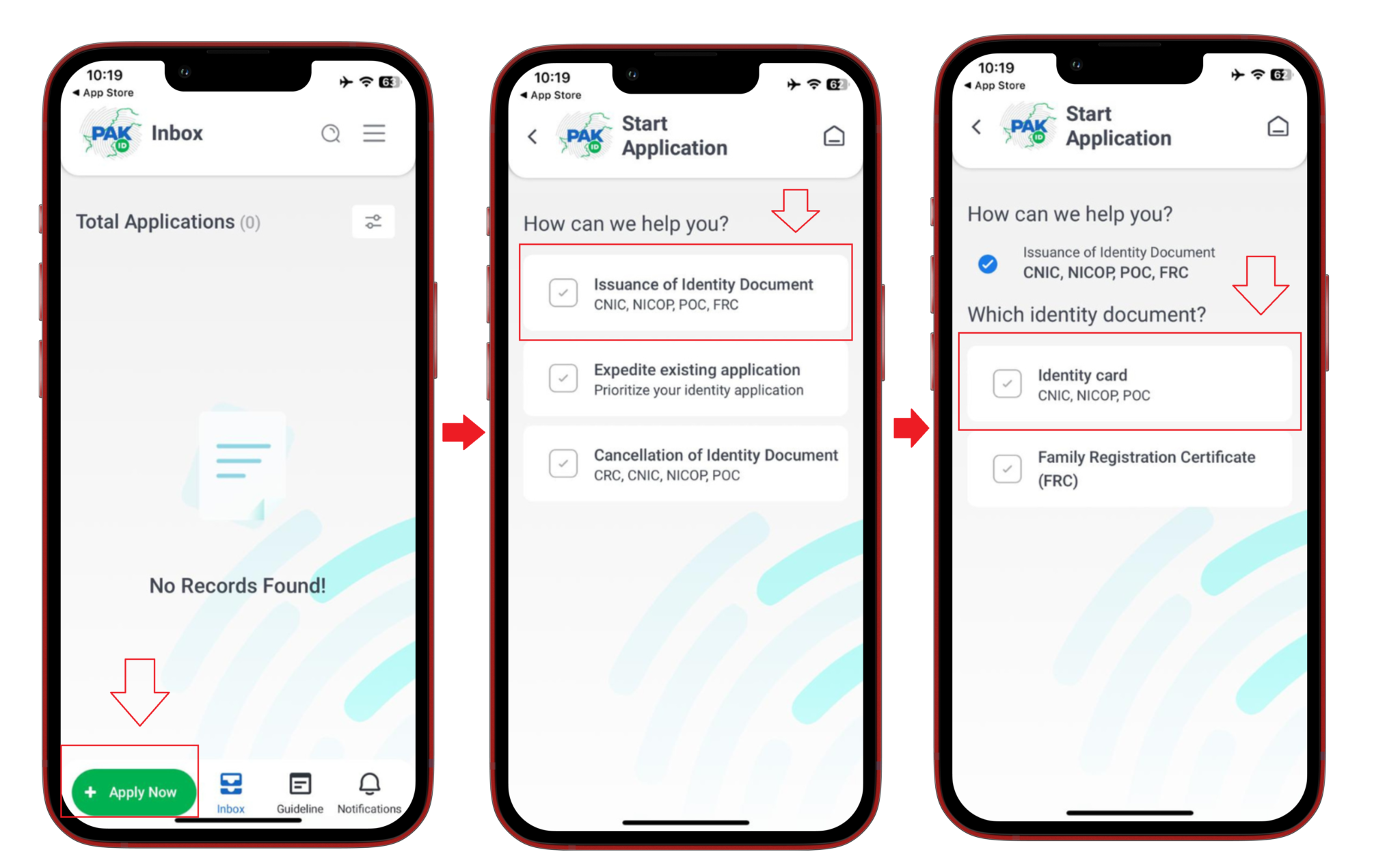 What is the New App for Pakistan ID card? - Packages Guide